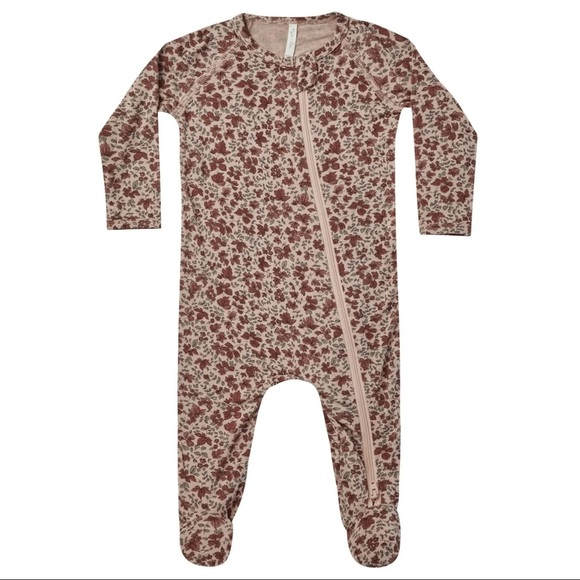 Rylee + Cru | One Pieces | Rylee Cru Floral One Piece In Brown And ...